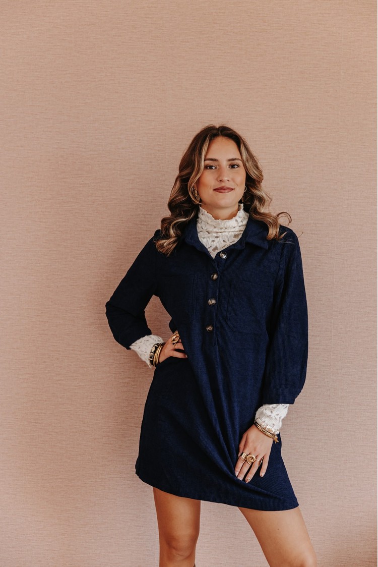 Robe en velours femme CALIXTE - mlle Cabestan